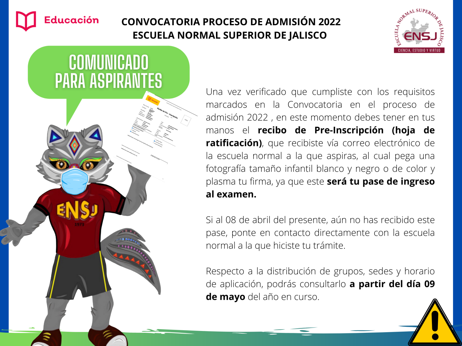 hoja ratificación – Escuela Normal Superior de Jalisco / Licenciaturas ...